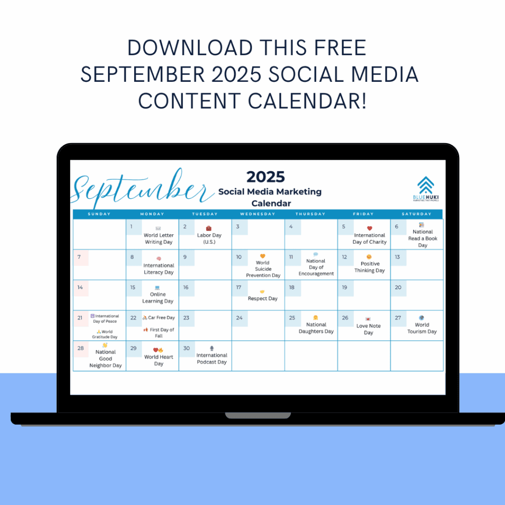 September Spark: 2025 Social Media Calendar for Purpose-Driven Brands ...